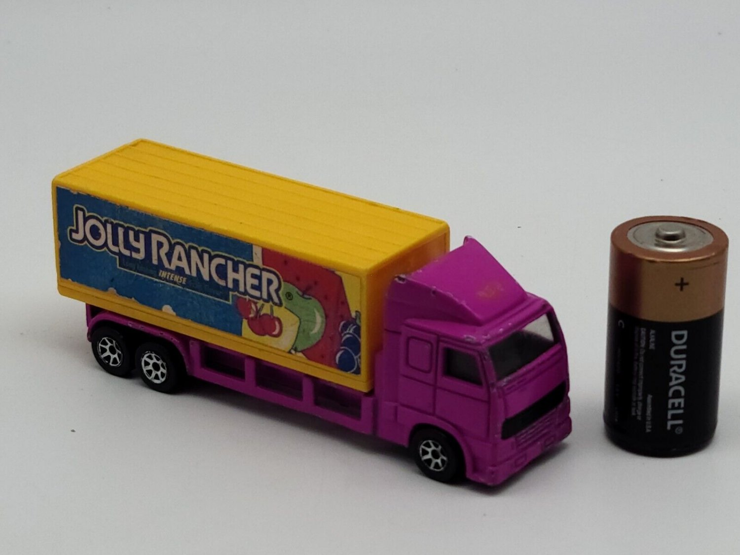 VINTAGE HOT WHEELS HAULER JOLLY RANCHER BOX TRUCK