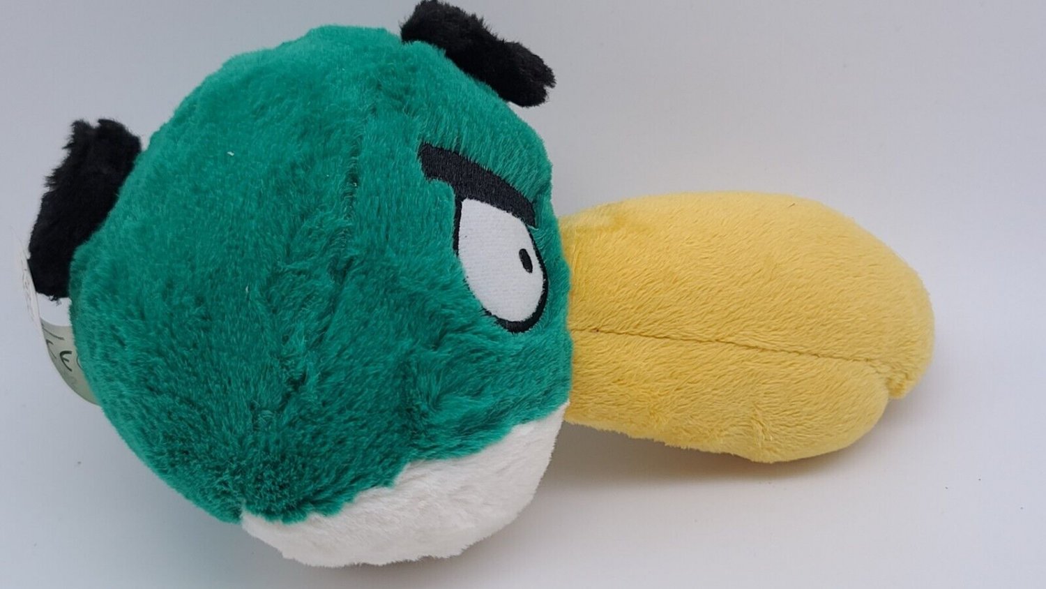 Angry Birds Hal Toucan Green Bird 5" Plush 2010 8" Beak UNTESTED