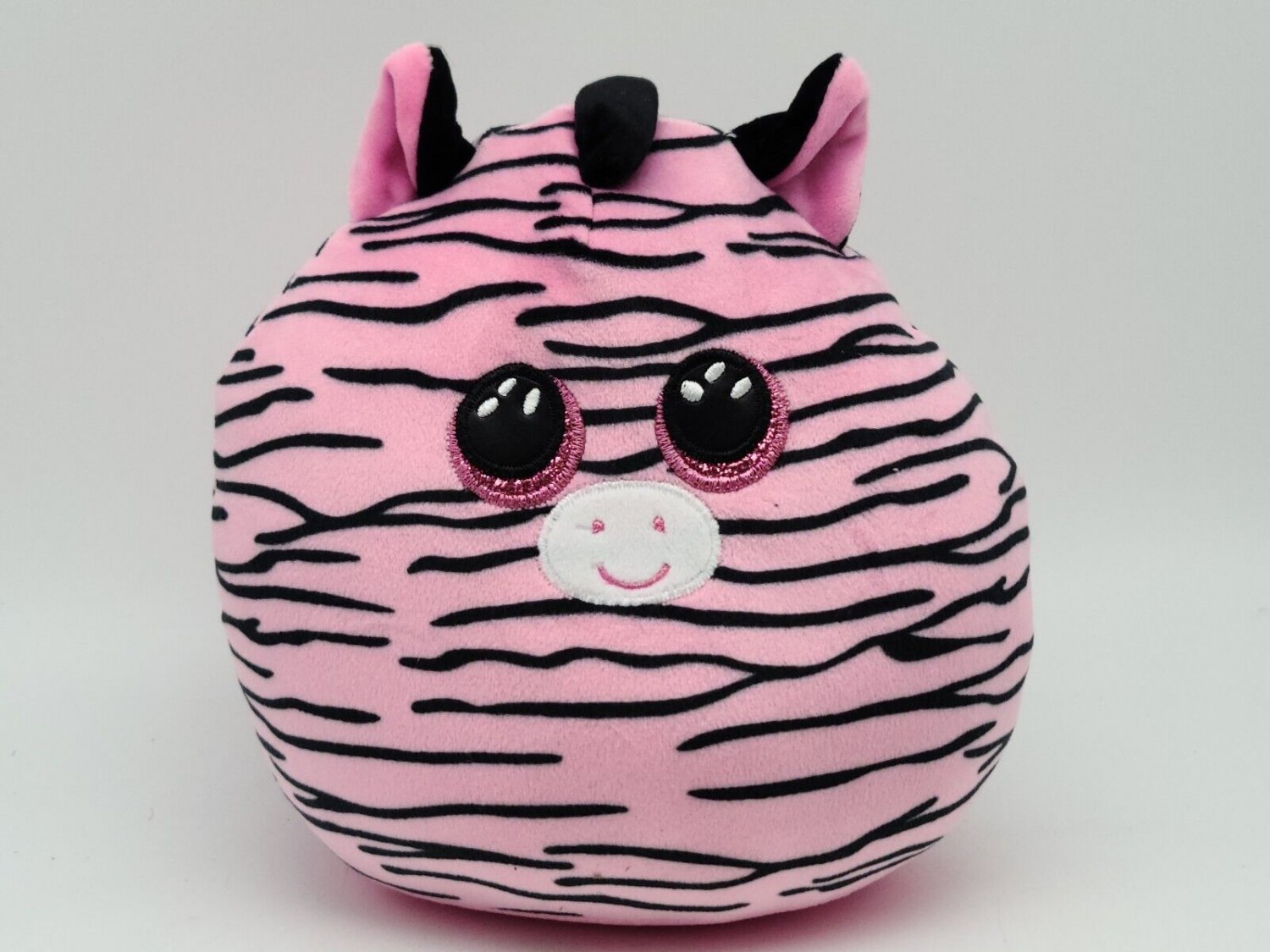 Ty Squish-A-Boos Plush Zoey the Zebra(Small Size Version)