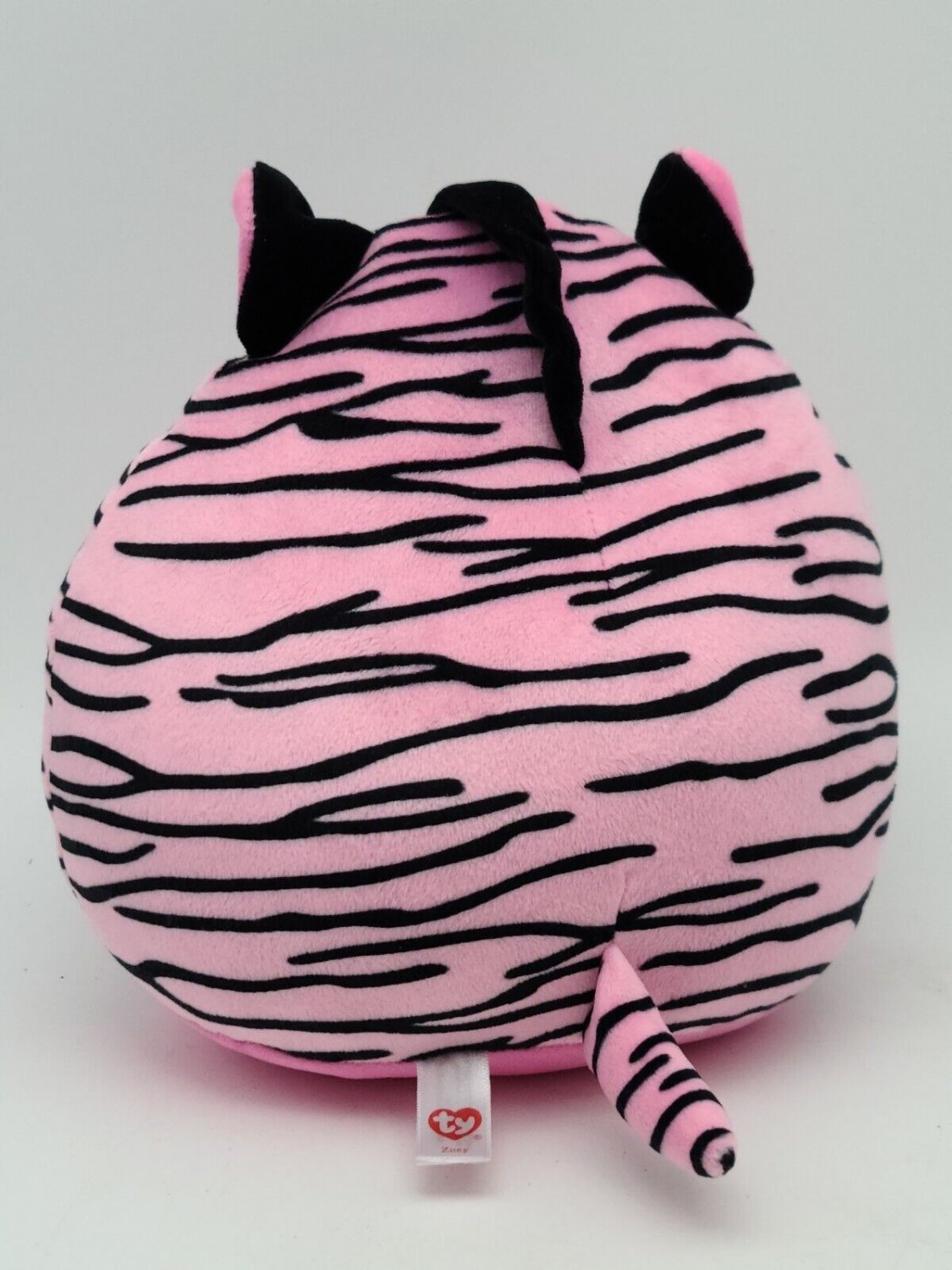 Ty Squish-A-Boos Plush Zoey the Zebra(Small Size Version)