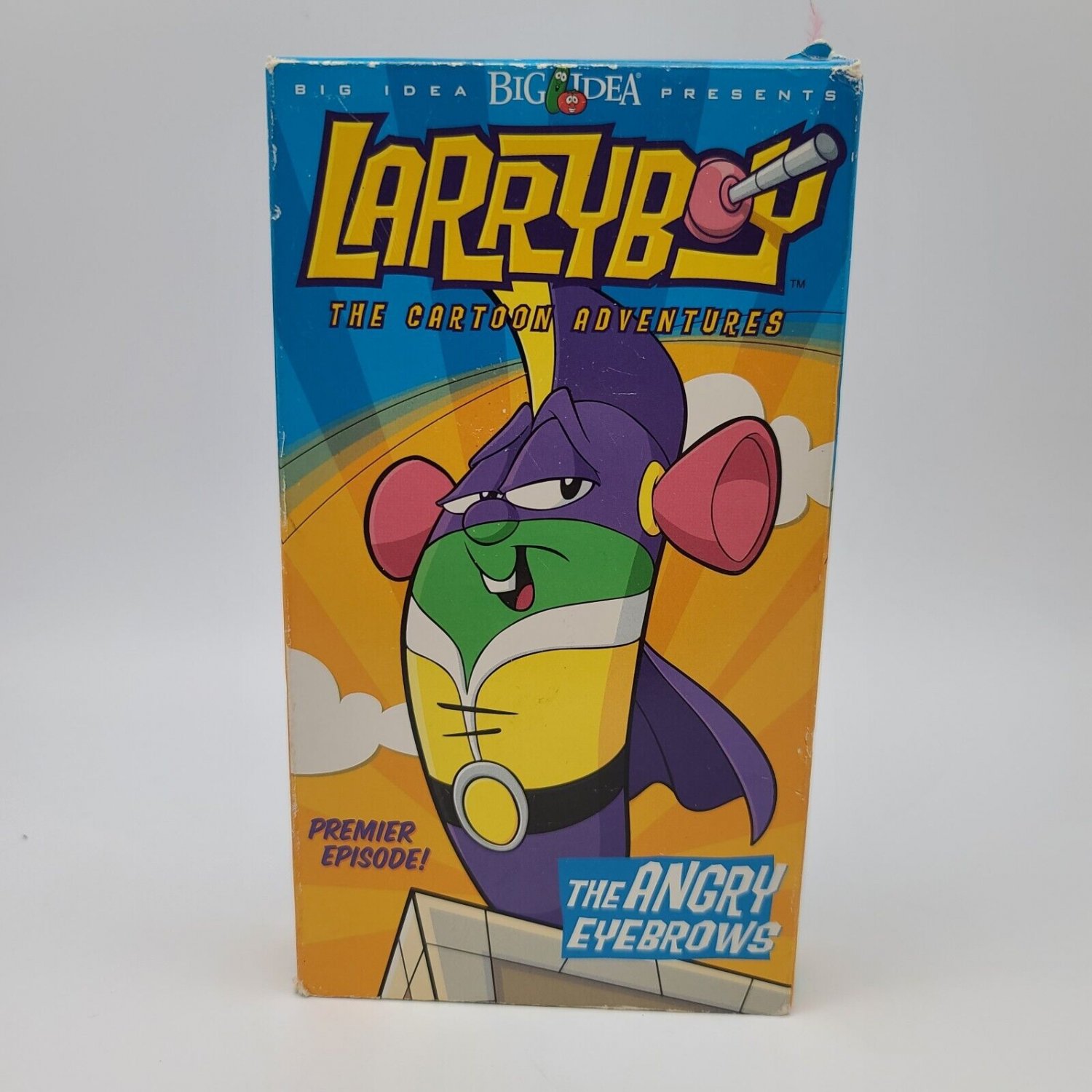 Larryboy The Cartoon Adventures The Angry Eyebrows VHS