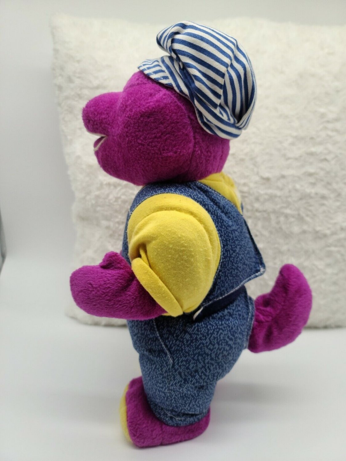 All Aboard Barney Plush Dinosaur Musical/ Talking/Moving Train ...