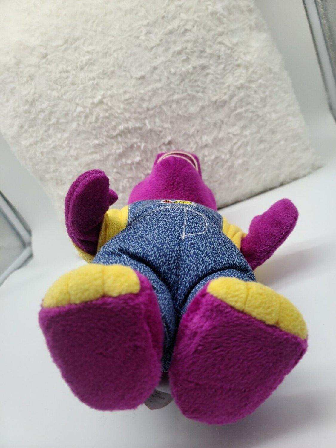 All Aboard Barney Plush Dinosaur Musical/ Talking/Moving Train ...