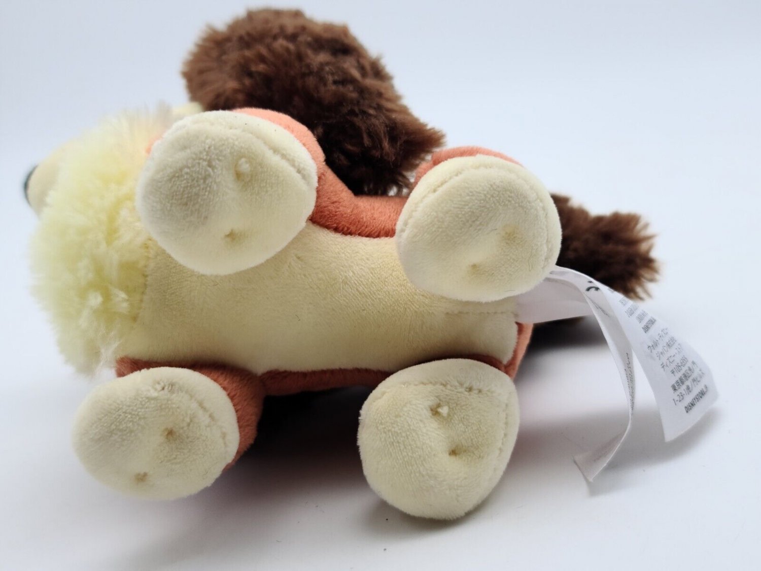 Disney Store Fifi Puppy Dog Plush Stuffed Animal 6" with Collar.