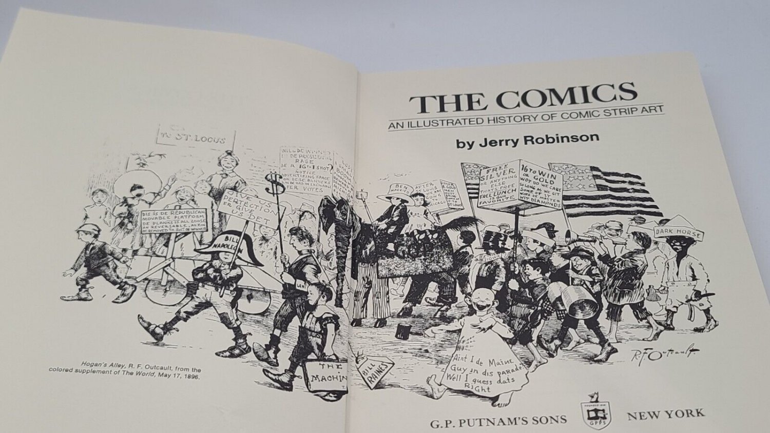 The Comics An Illustrated History Of Comic Strip Art By Jerry Robinson ...