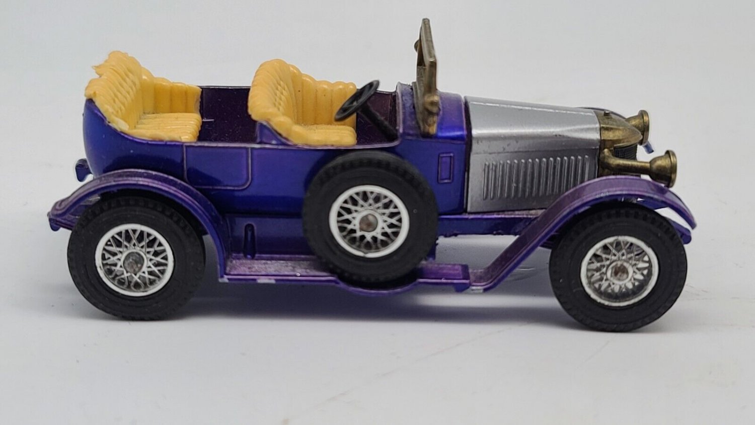 Matchbox 1914 Prince Henry Vauxhall Models of Yesteryear 1970 Tan Seats