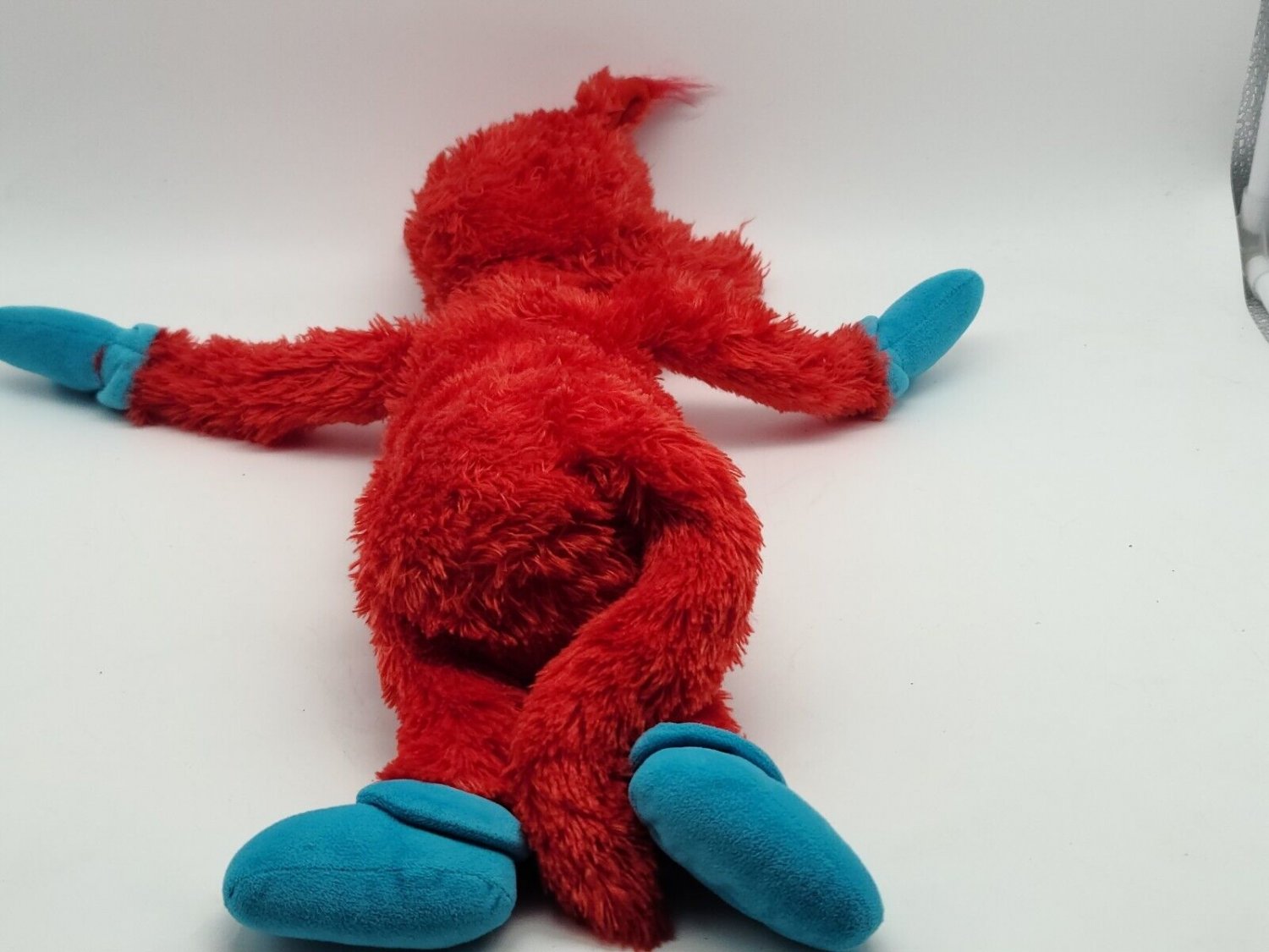 Kohls Cares Dr. Seuss Fox in Sox Plush Toy 18in Red Blue Fuzzy Plush Animal
