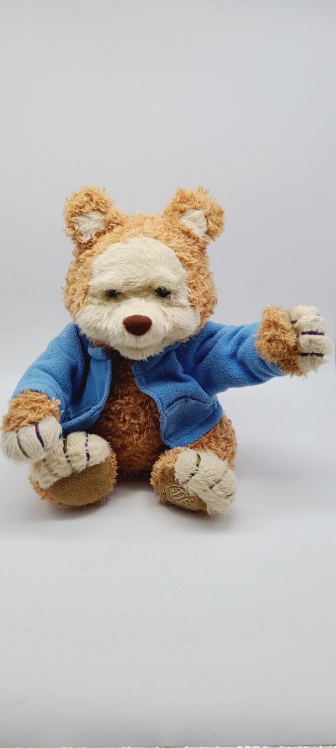 Vintage TJ BEARYTALES Animated Talking Bear w/ 2 Cartridges - WORKING ...