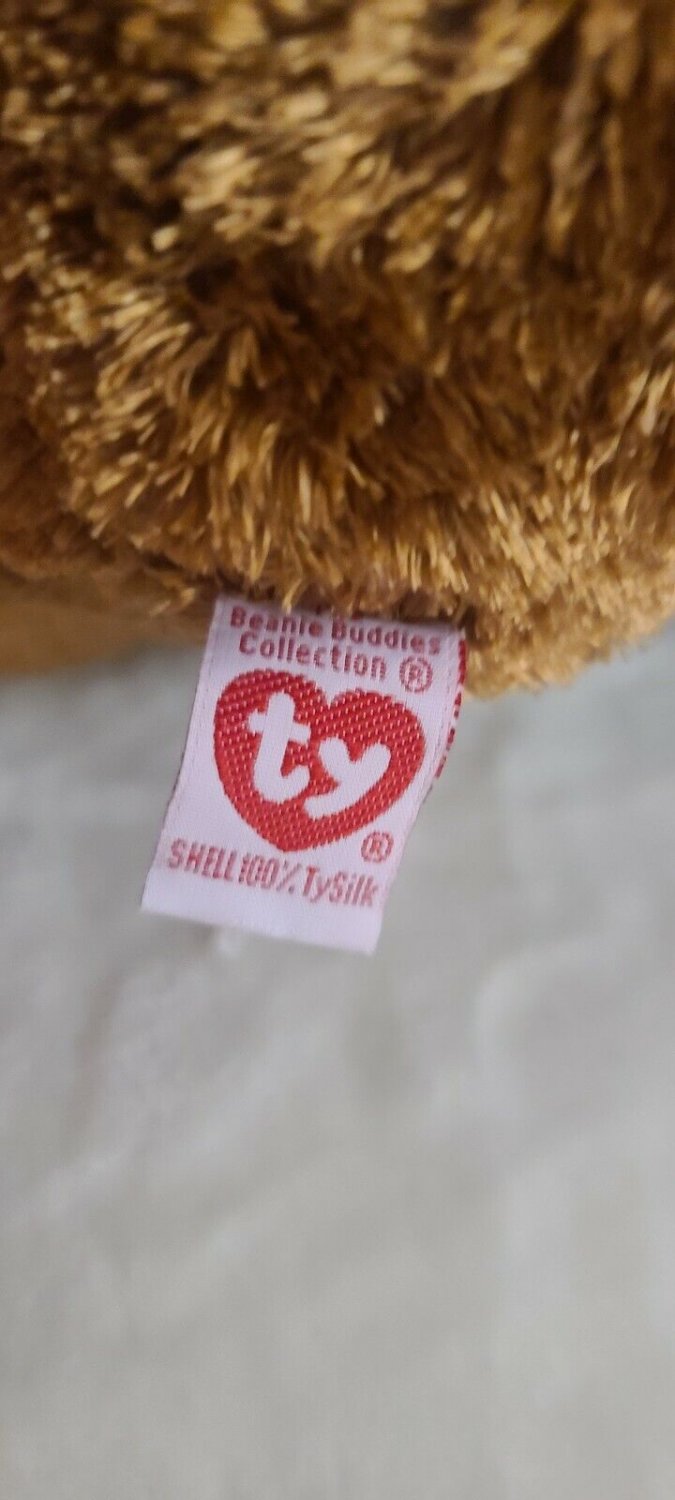 2002 TY Champion USA Nose Bear Beanie Baby, FIFA World Cup, Retired