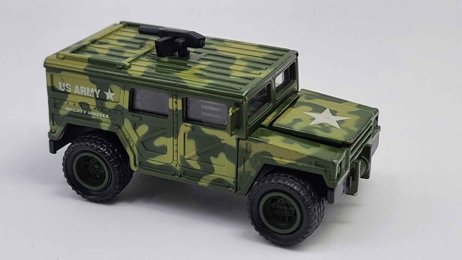 Toy Army Hummer 1998 Humvee Woodland Camo 4.5 x 2.5 x 2.5 SOMA INTL LTD