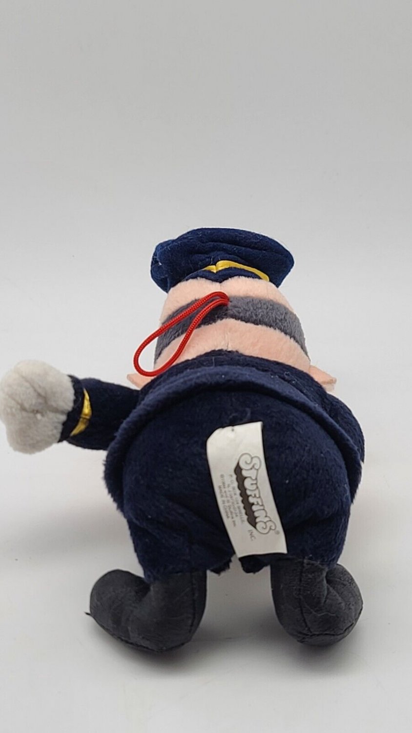 Stuffins Traffic Cop Frosty the Snowman Plush CVS 1999 7 inch Crossing ...