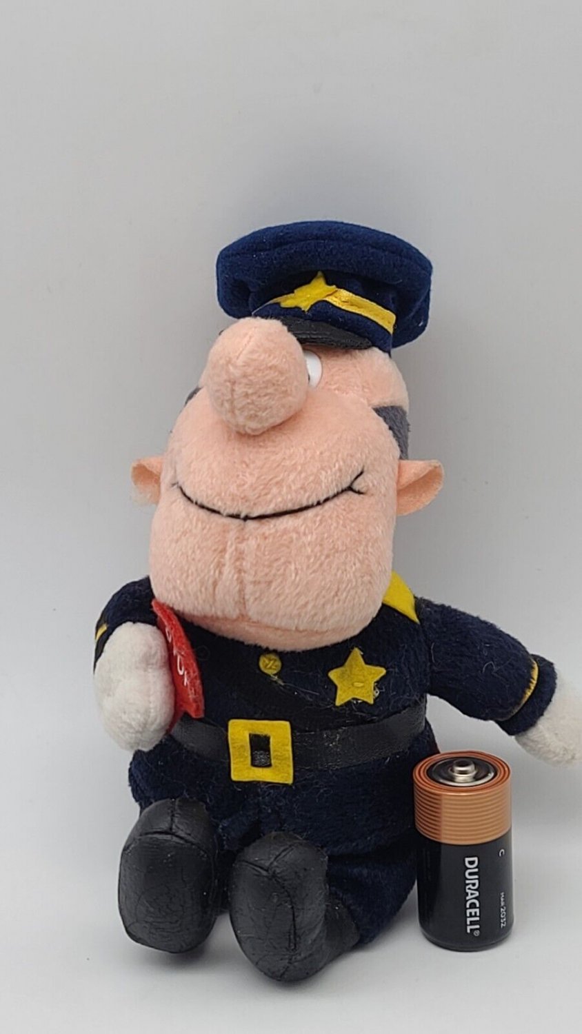 Stuffins Traffic Cop Frosty the Snowman Plush CVS 1999 7 inch Crossing ...