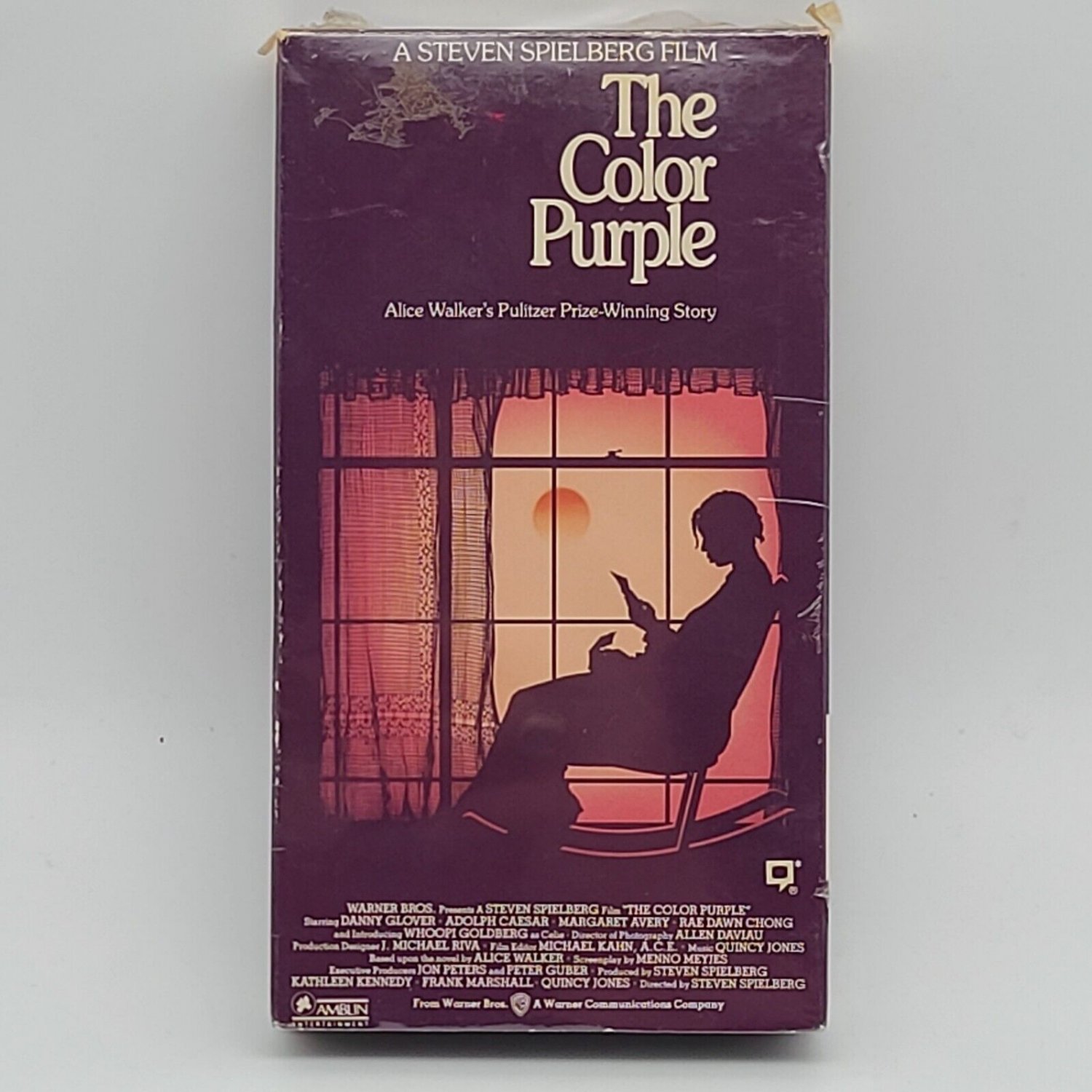 The Color Purple (VHS 1987) Whoopi Goldberg, Danny Glover, Oprah Winfrey