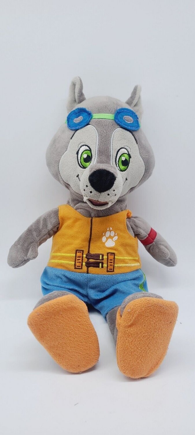 Great Wolf Lodge WILEY the Wolf 16" Plush Stuffed Animal Toy with Outfit