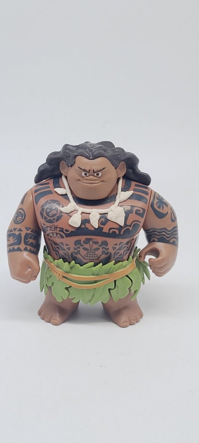 Disney Moana Demigod 4 inch Maui Action Figure Toy No Box