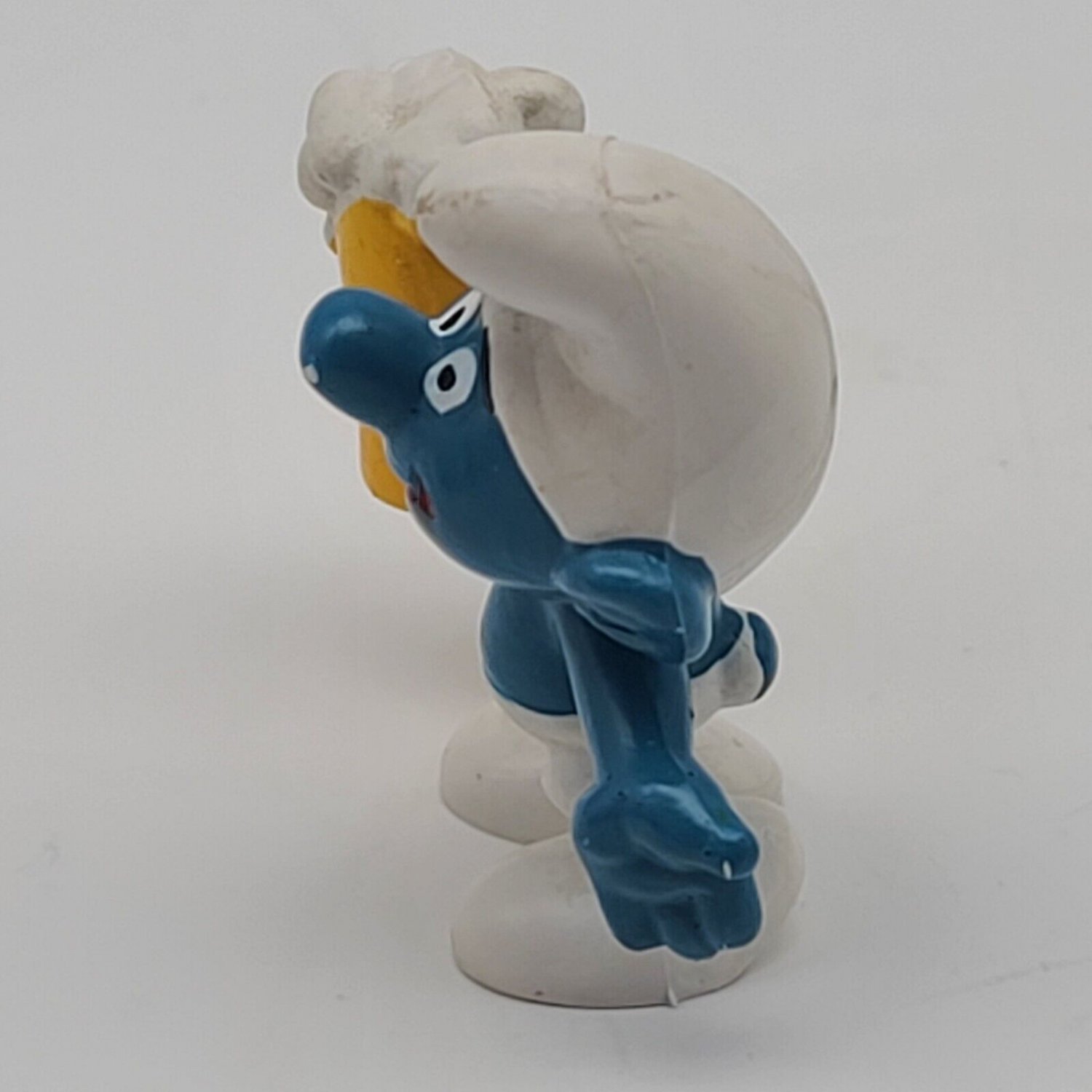 Smurfs Beer Smurf 20078 Classic 1975 Vintage Mug Figure PVC Toy ...