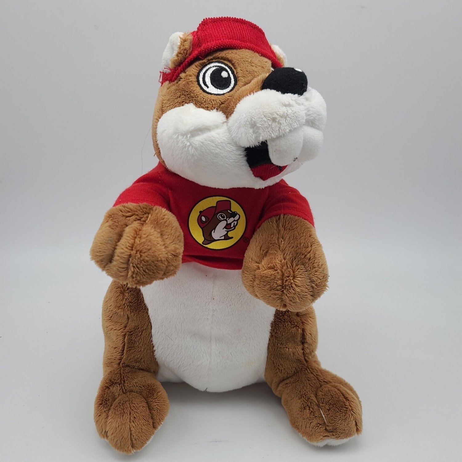 Buc-ee's Beaver 12" Plush Mascot by JAAG with Shirt and Cap