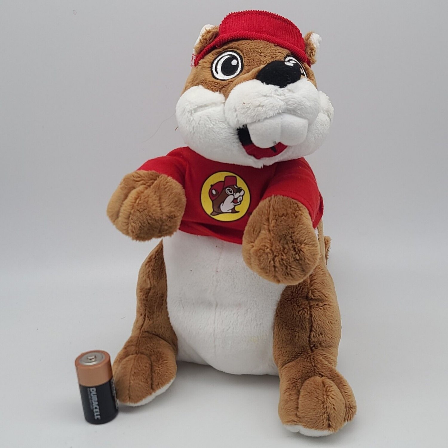 Buc-ee's Beaver 12" Plush Mascot by JAAG with Shirt and Cap