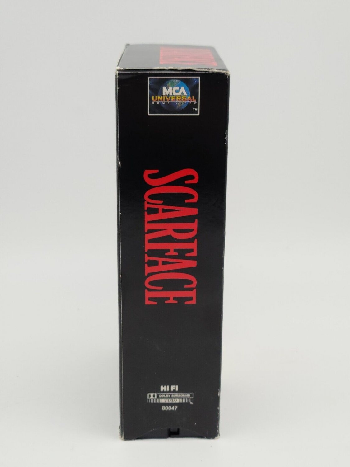 Scarface (VHS, 1983) Vintage VHS Box Set Depalma Scarface Action