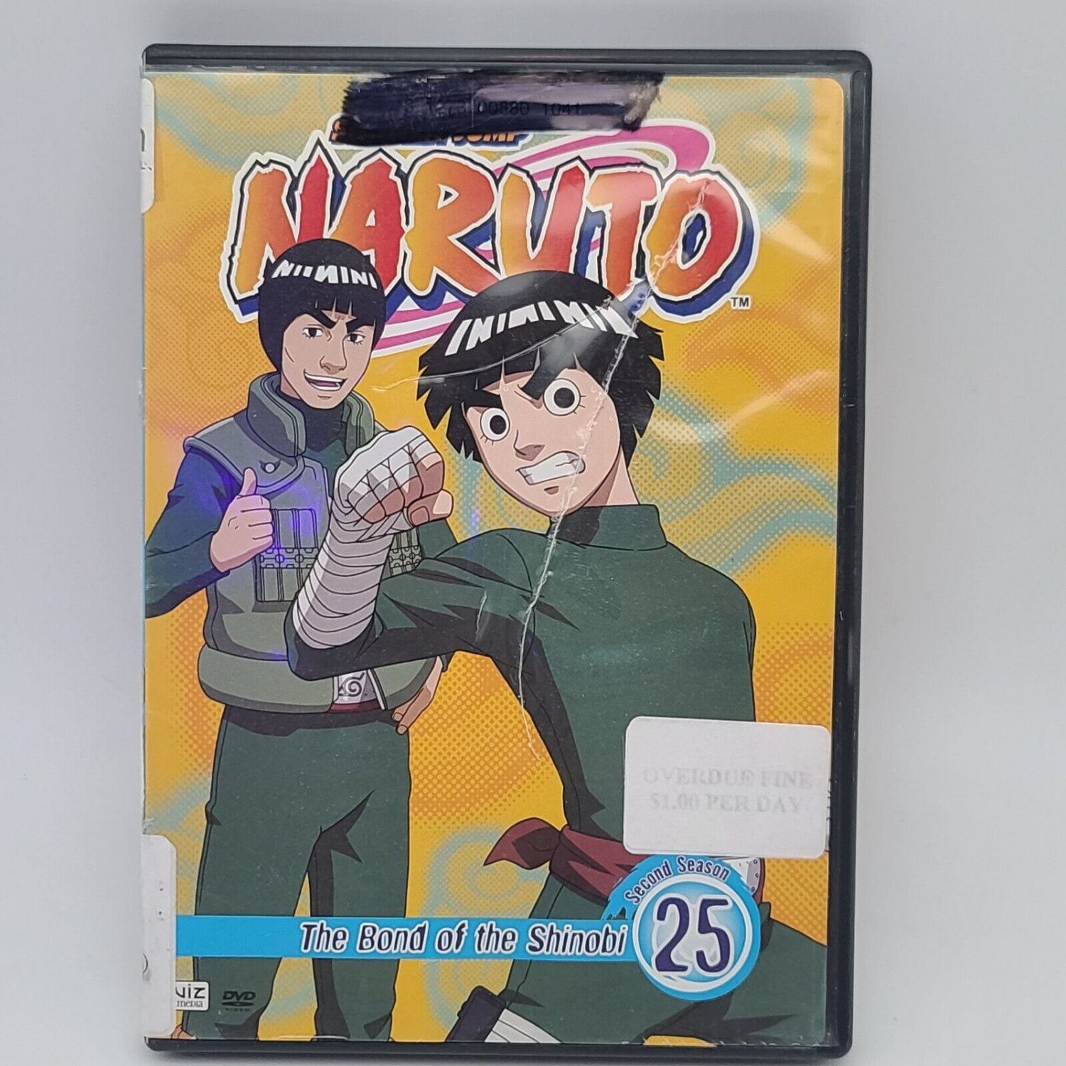 NARUTO Vol. 25 Season 2 -The Bond of the Shinobi DVD 2008 Shonen Jump