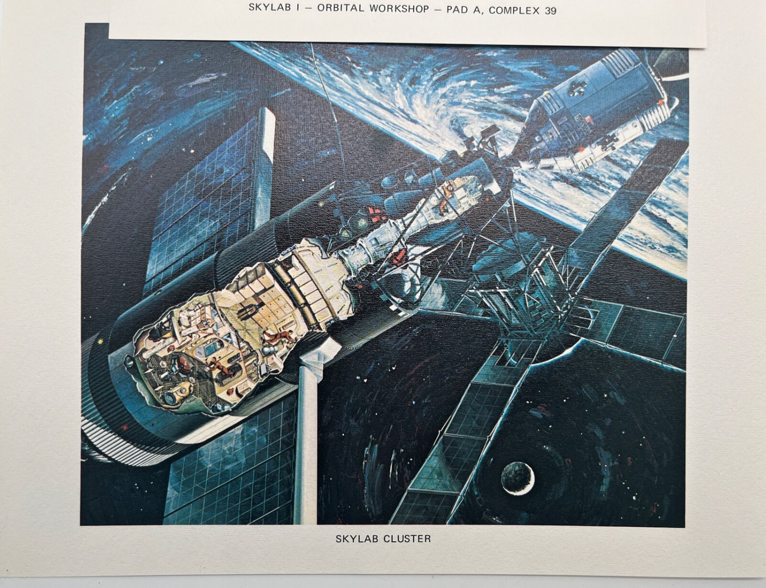 NASA "Skylab 4 Photos and Information Sheet" Complete 1973