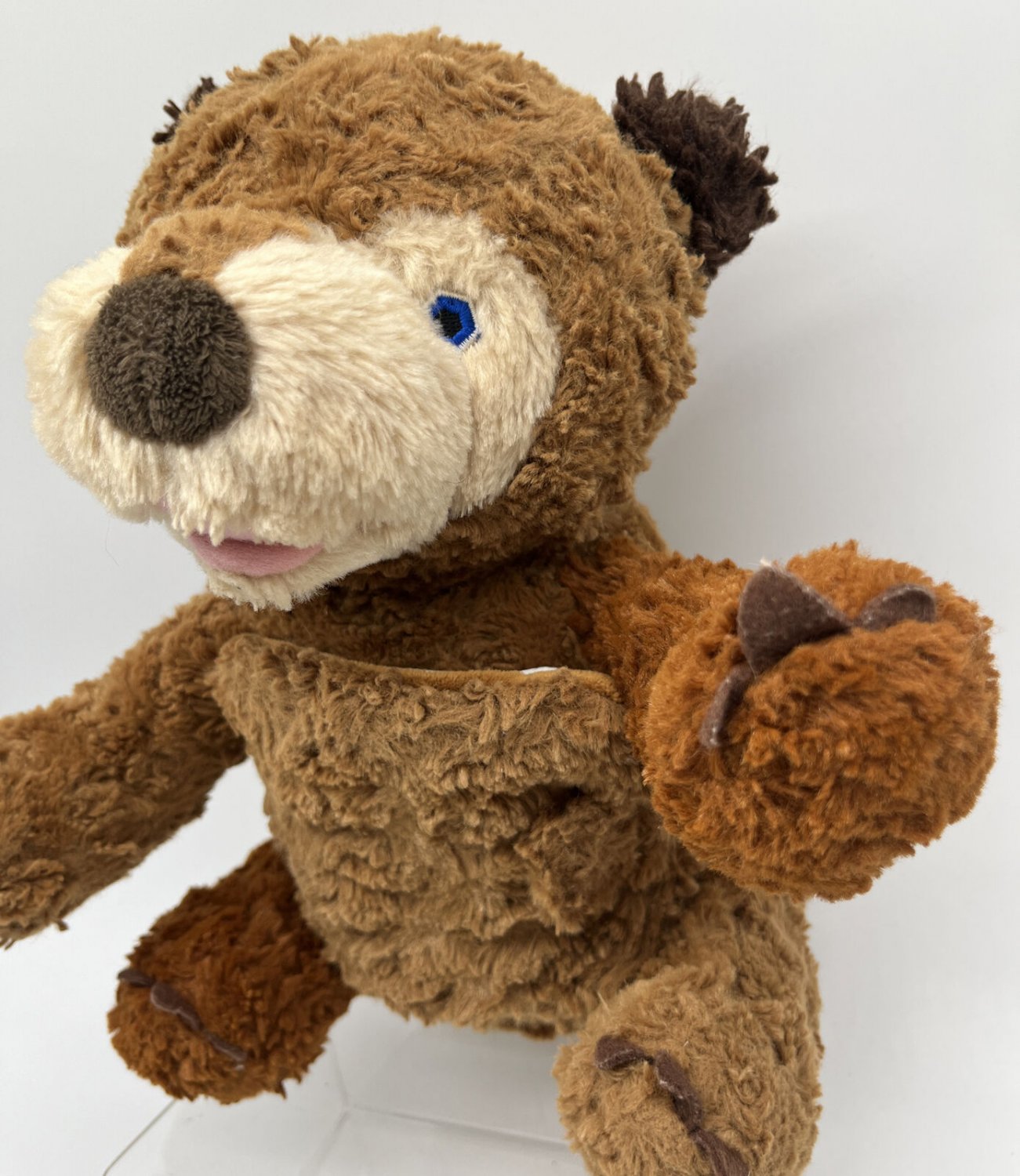 Zoobies Eric Carle Brown Bear Book Buddy Plush Storybook Stuffed Animal ...