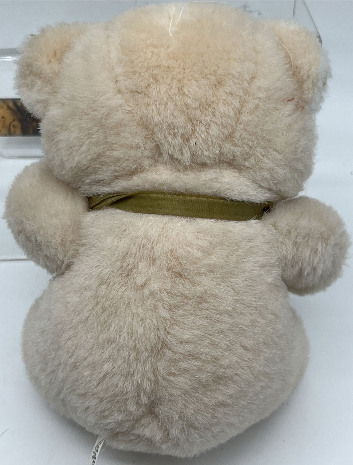 Cuddle Wit Teddy Bear Plush Stuffed Animal Toy Peach Cream Small 6" Vintage