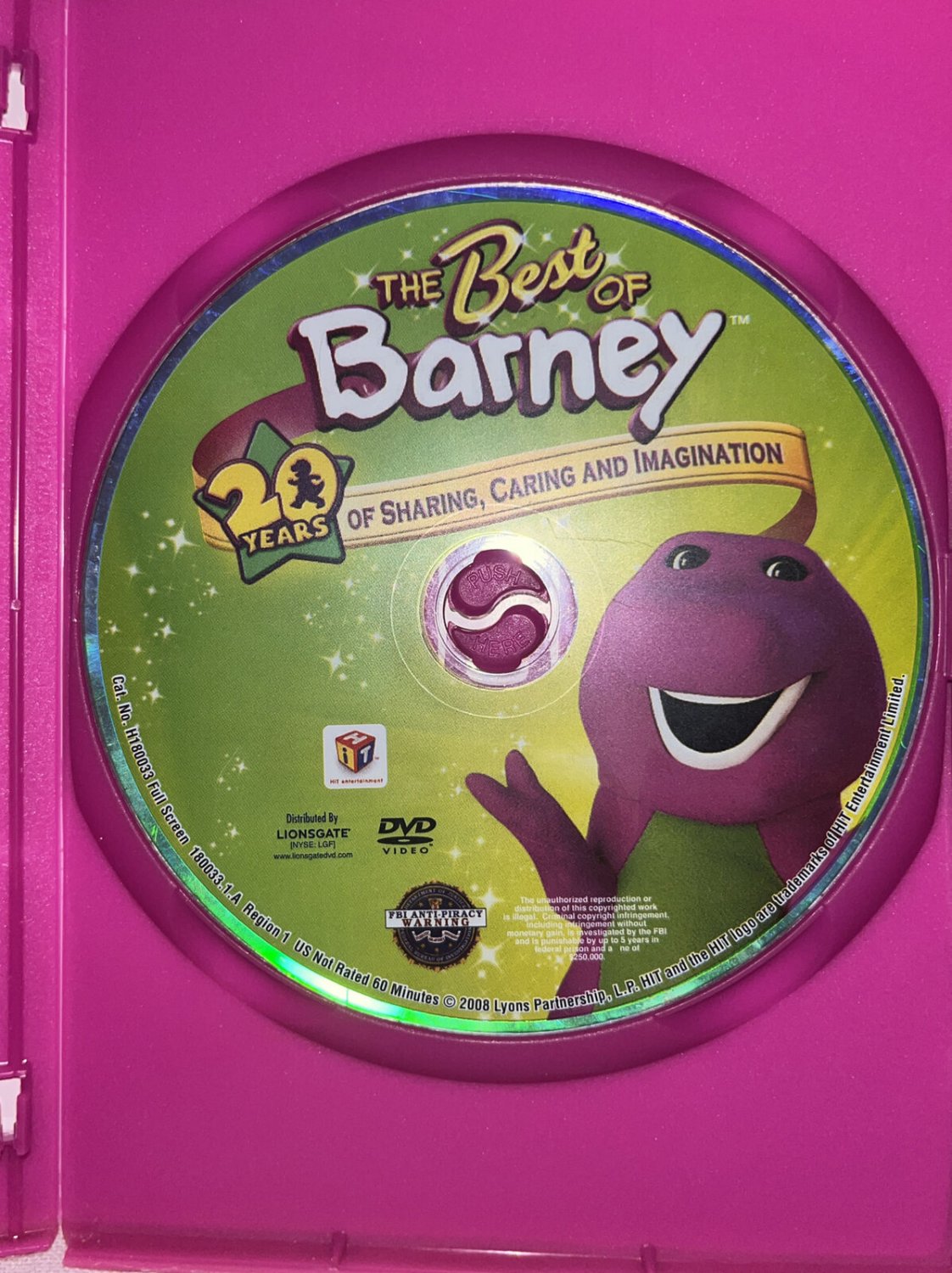 Barney The Best Of. DVD. Collectors edition.