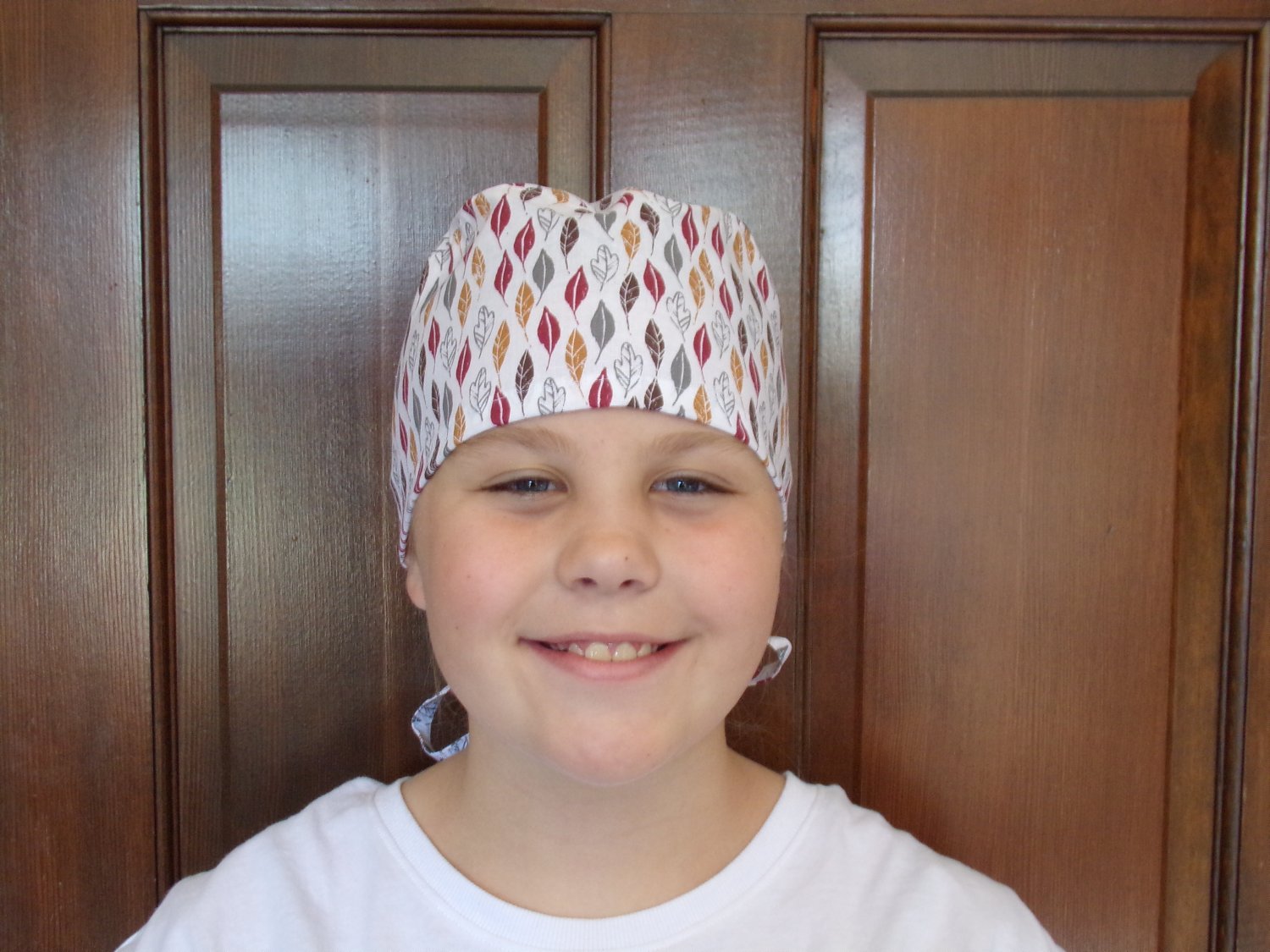 Unisex Fall Leaf Scrub Hat