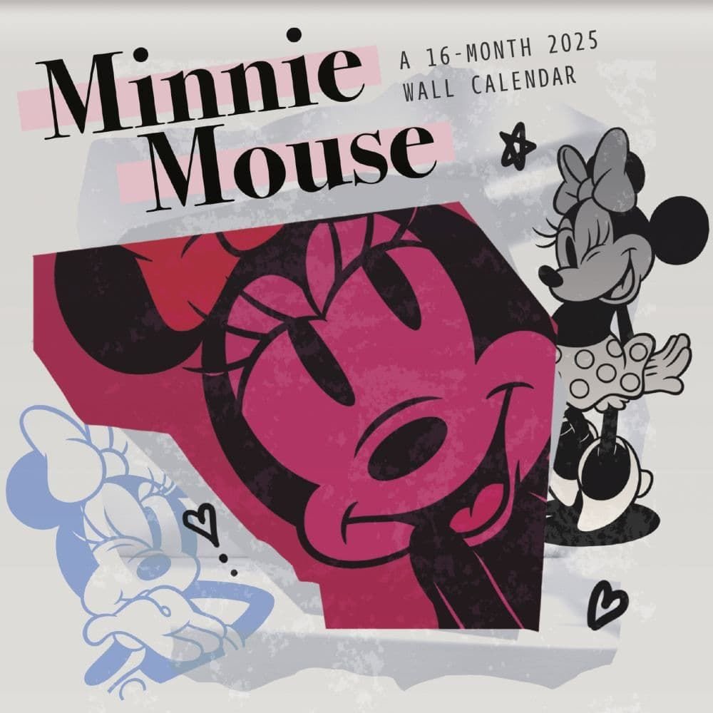 Minnie Mouse 2025 Mini Wall Calendar