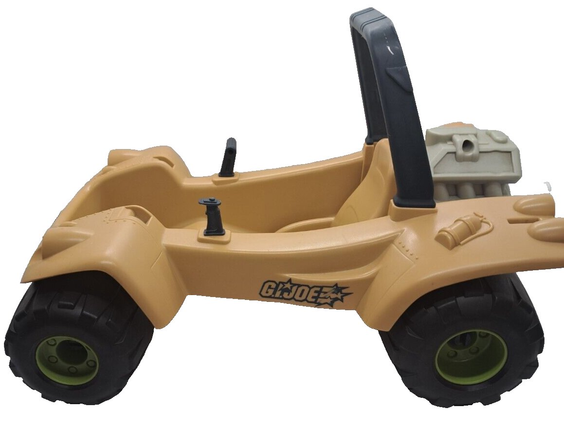 GI Joe Tactical Vehicle 2002 Desert Recon Sand Dune Buggy