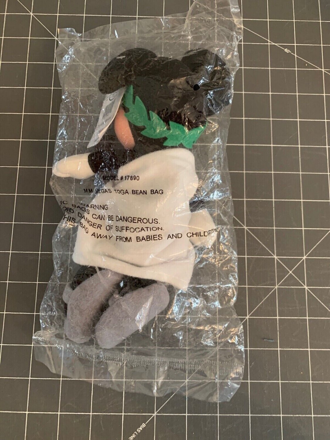 Disney Toga Mickey Mouse Bean Bag Plush