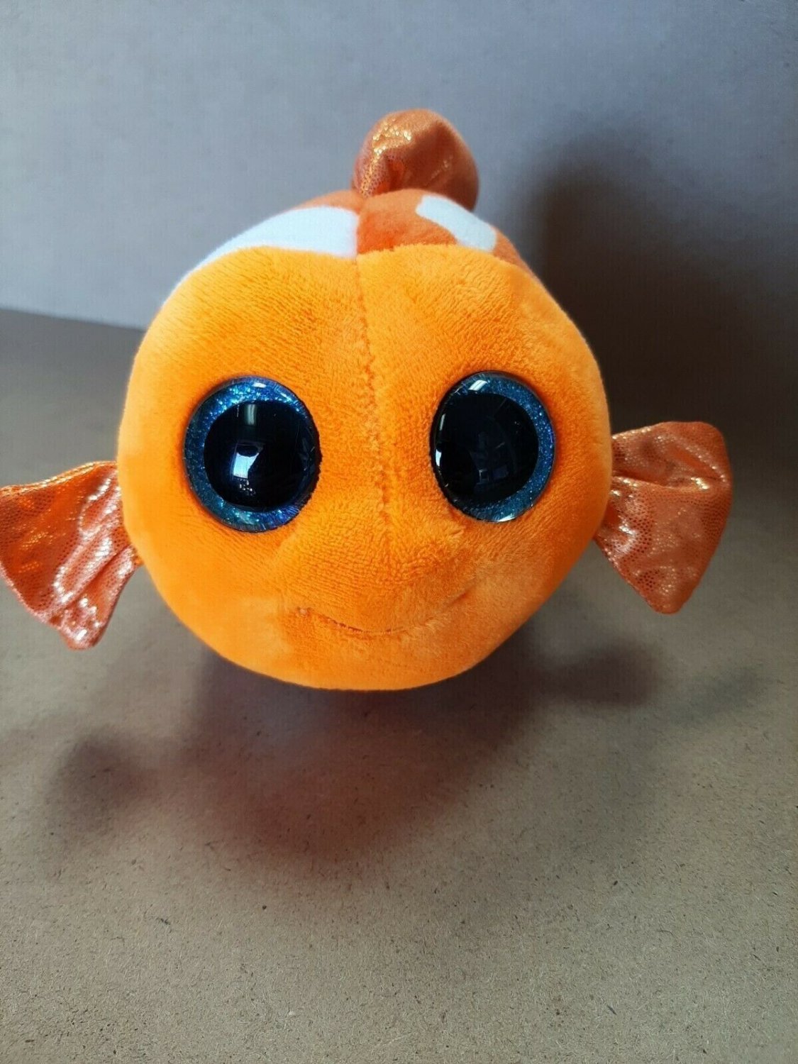 TY Beanie Boos SAMI The Goldfish 7” Plush Stuffed Animal 2017