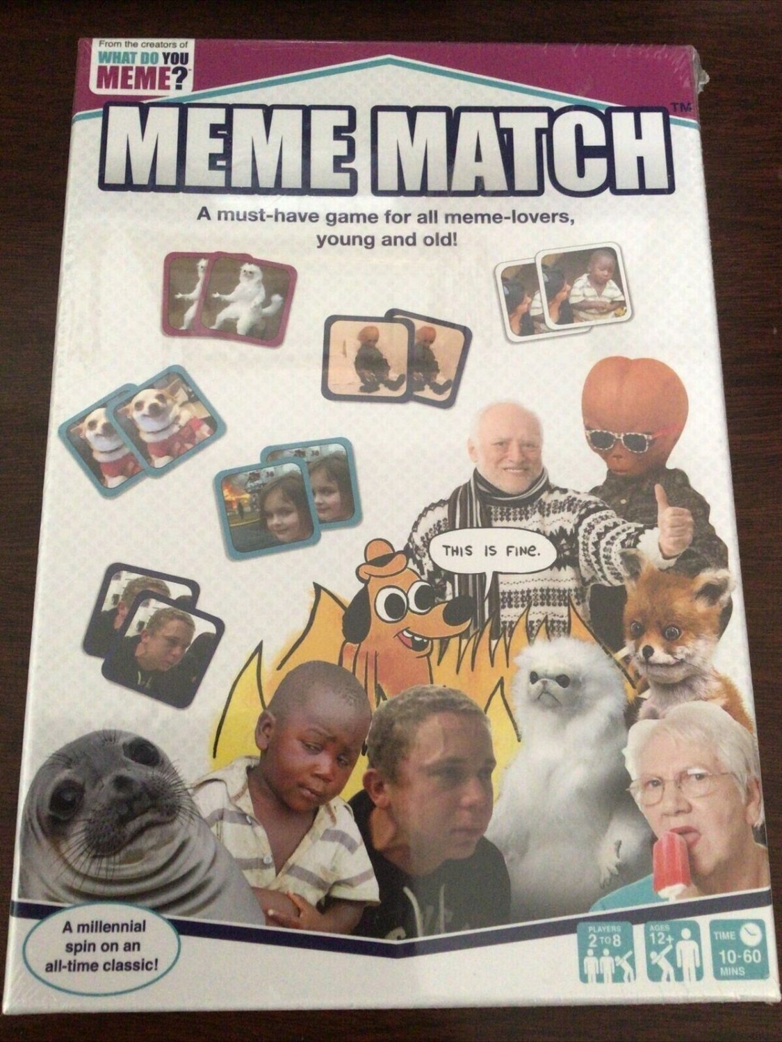 New Meme Match Memory Game by What Do You Meme For All Ages