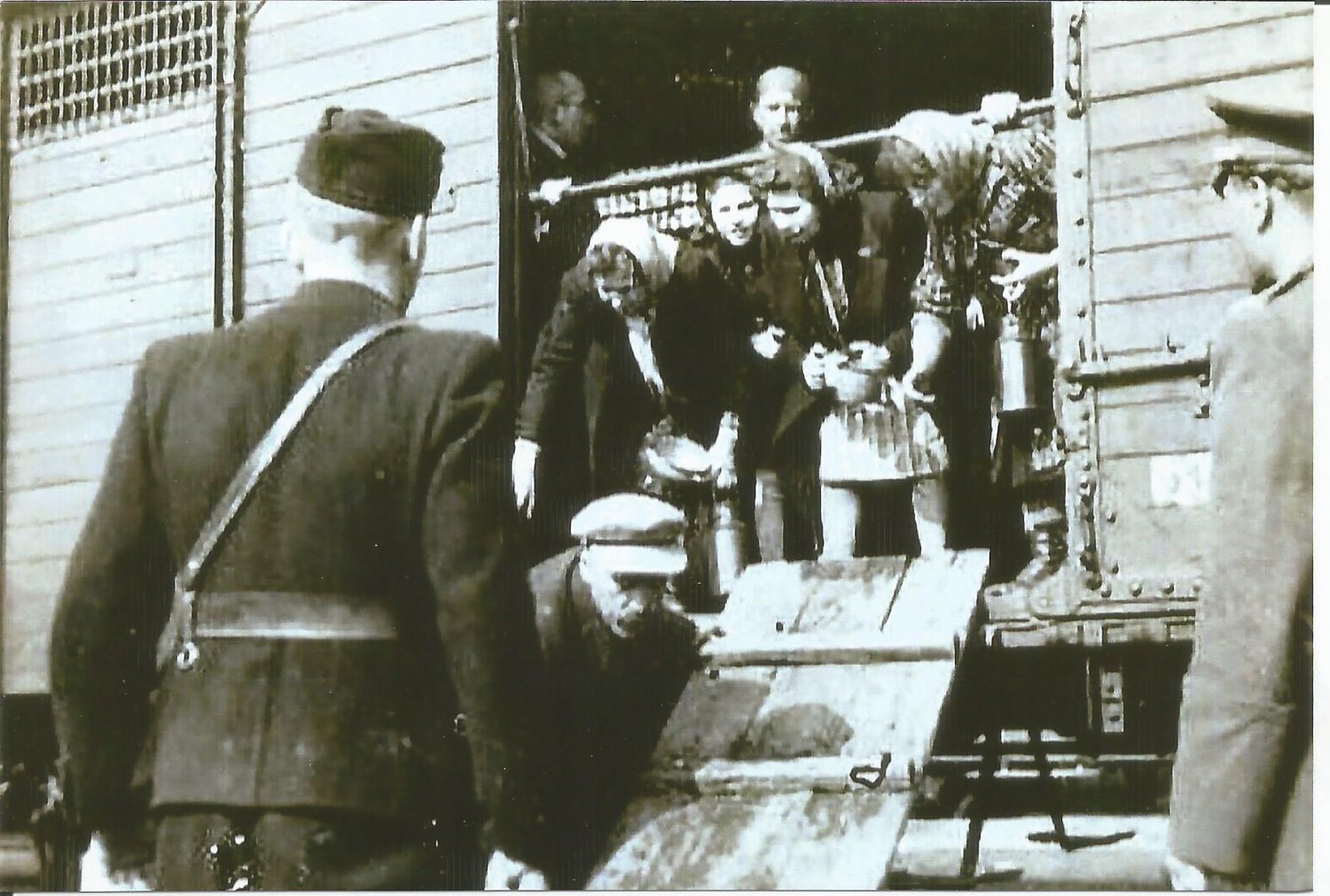 GERMAN WW2-- Concentration Camp Train