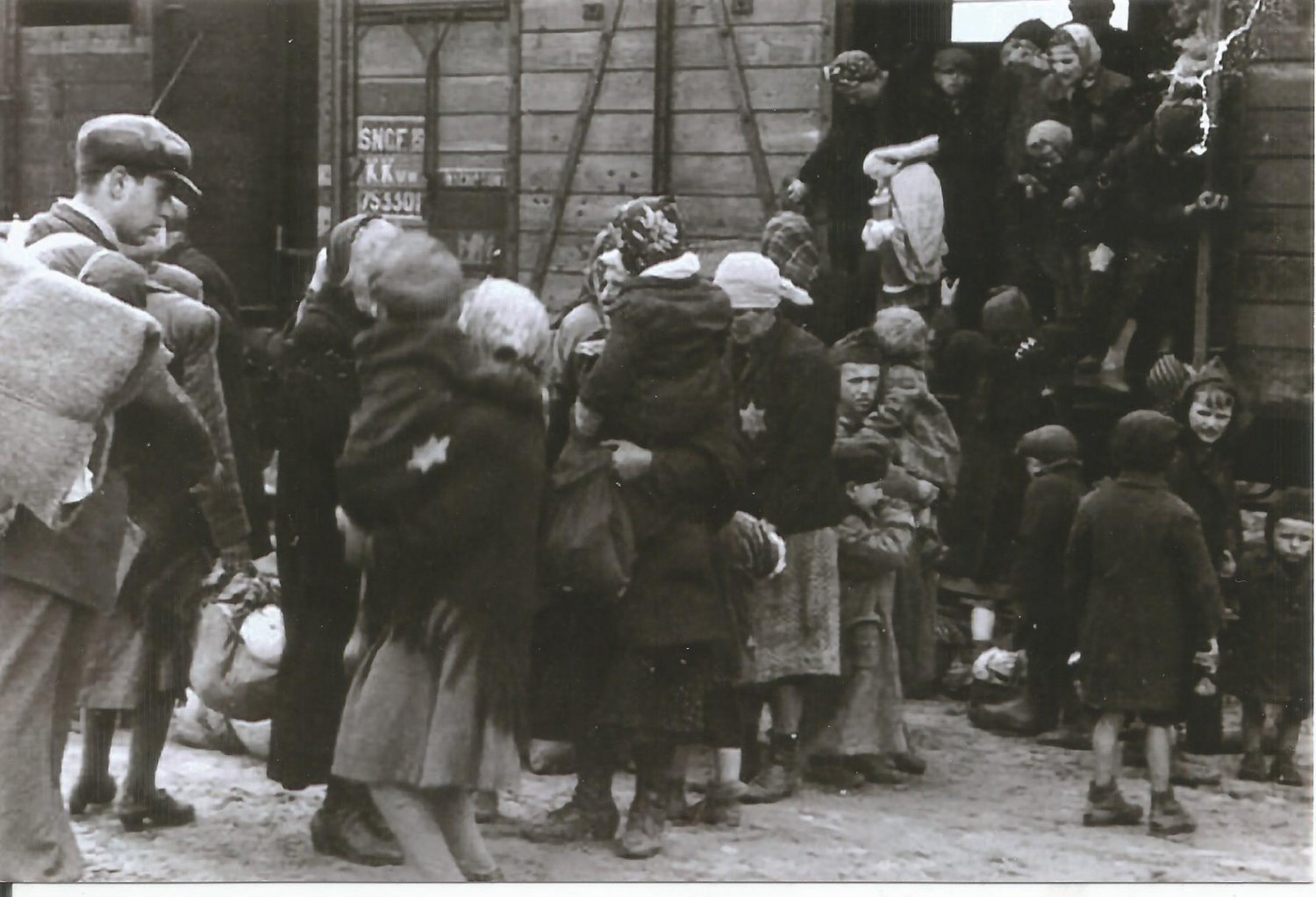GERMAN WW2-- Concentration Camp Train