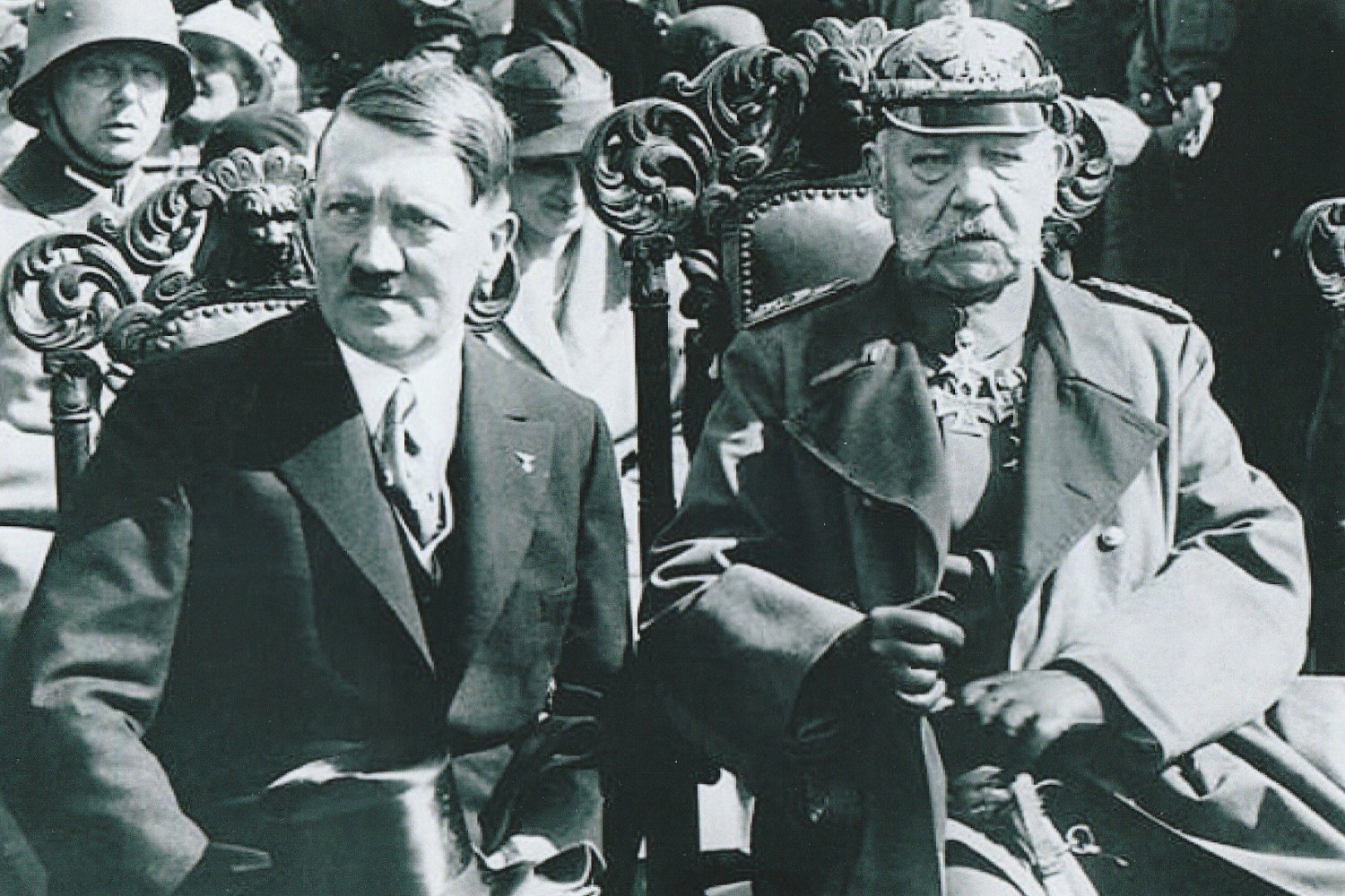 German WW2 Photo == Adolf Hitler Hiindenburg