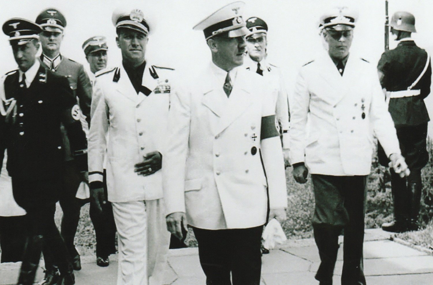 German WW2 Photo == Adolf Hitler In White