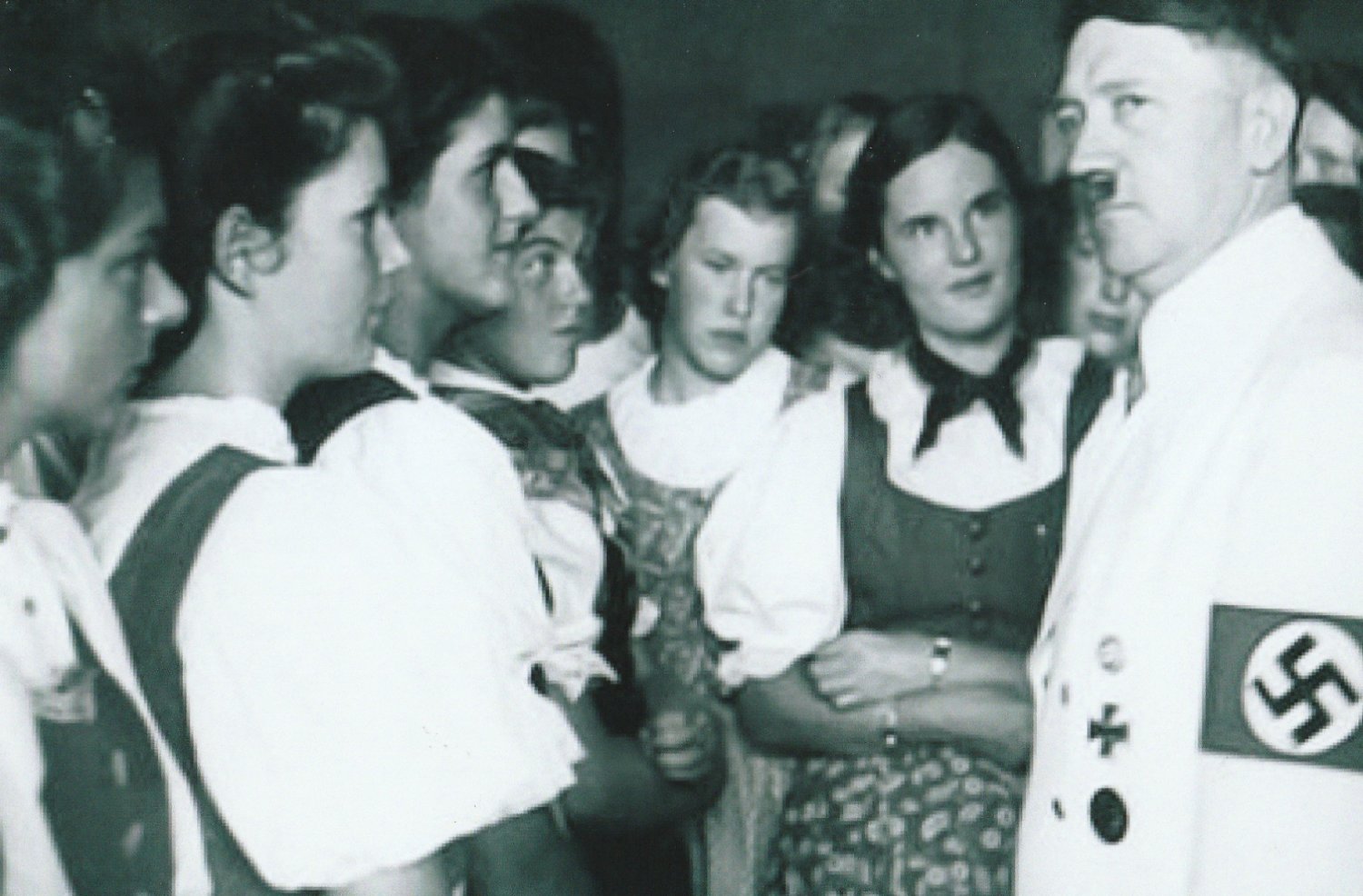 German WW2 Photo == Adolf Hitler In White