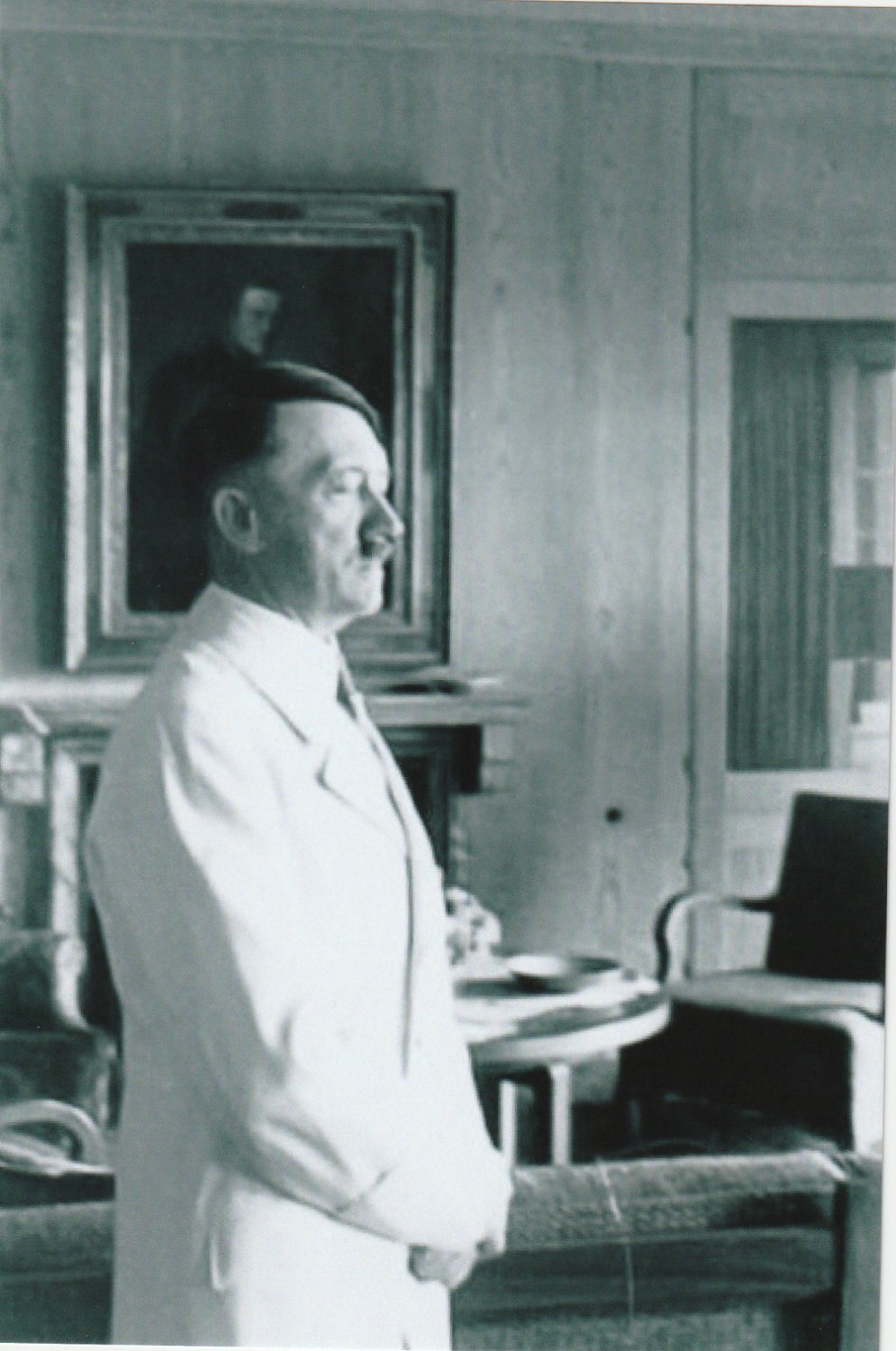 German WW2 Photo == Adolf Hitler In White