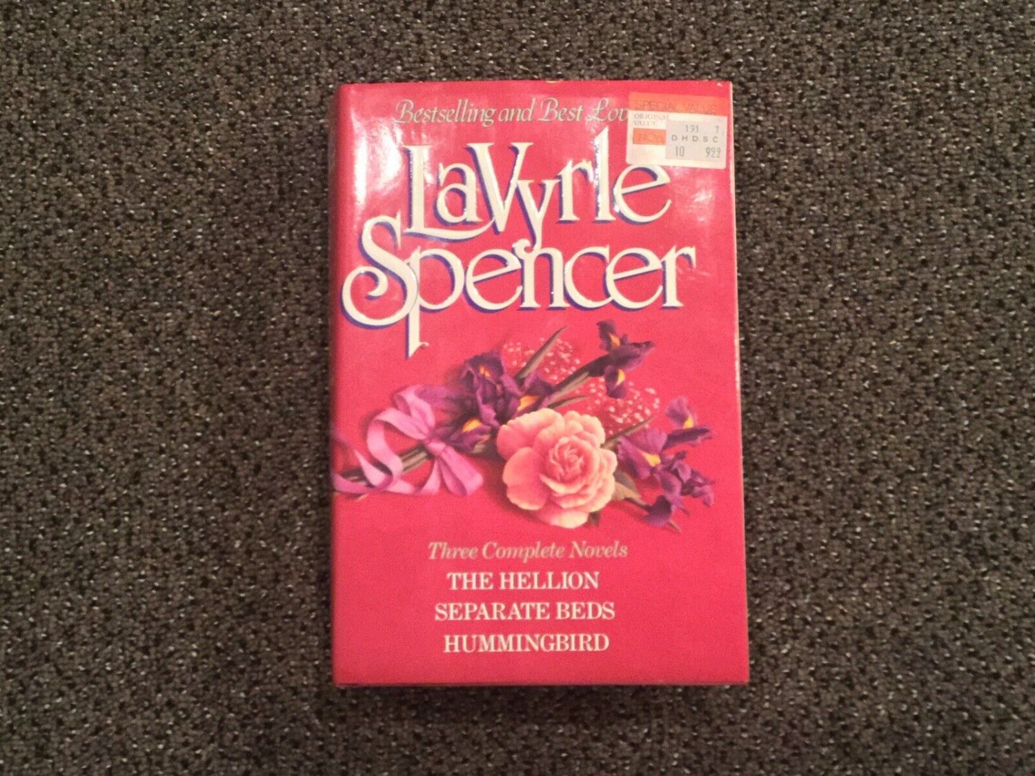 LaVyrle Spencer Hardcover Three Complete Novels, The Hellion, Separate Beds