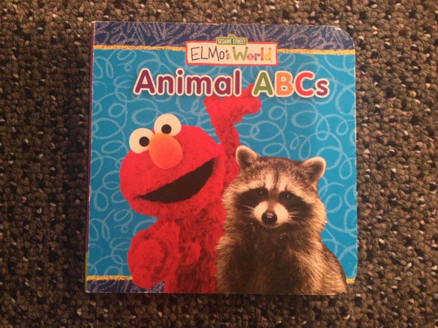 Elmo’s World Small Board Books, Set of 4, All in Excellent Condition