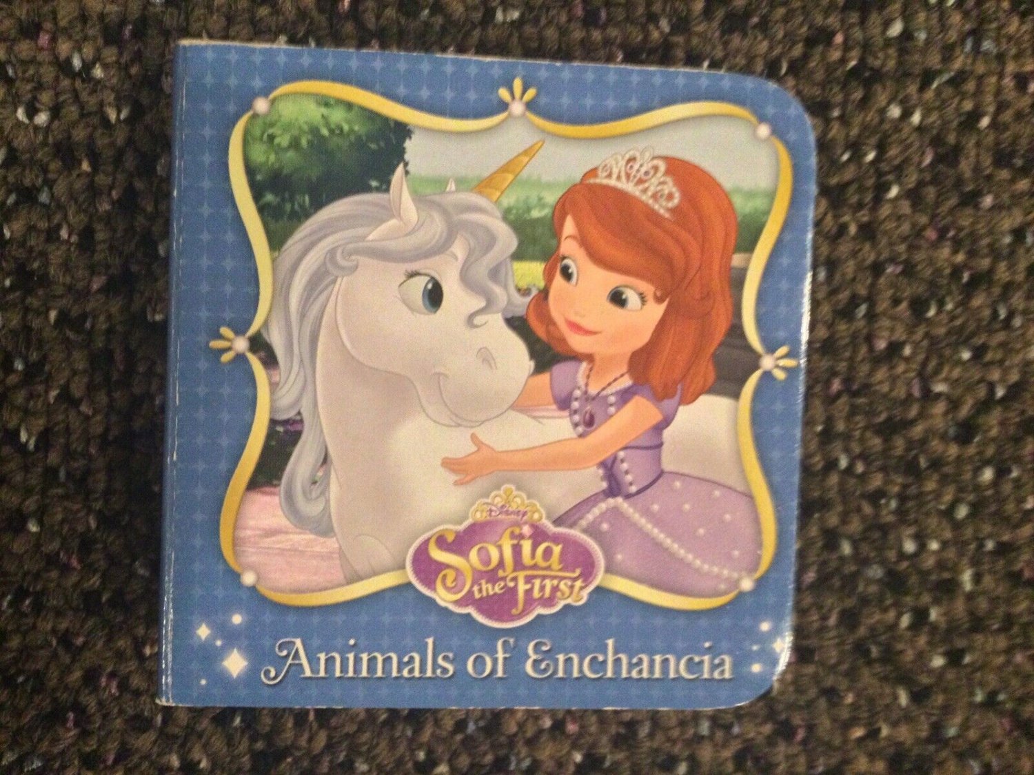 Disney Junior Sofia the First Small Board Books, Set Of Three