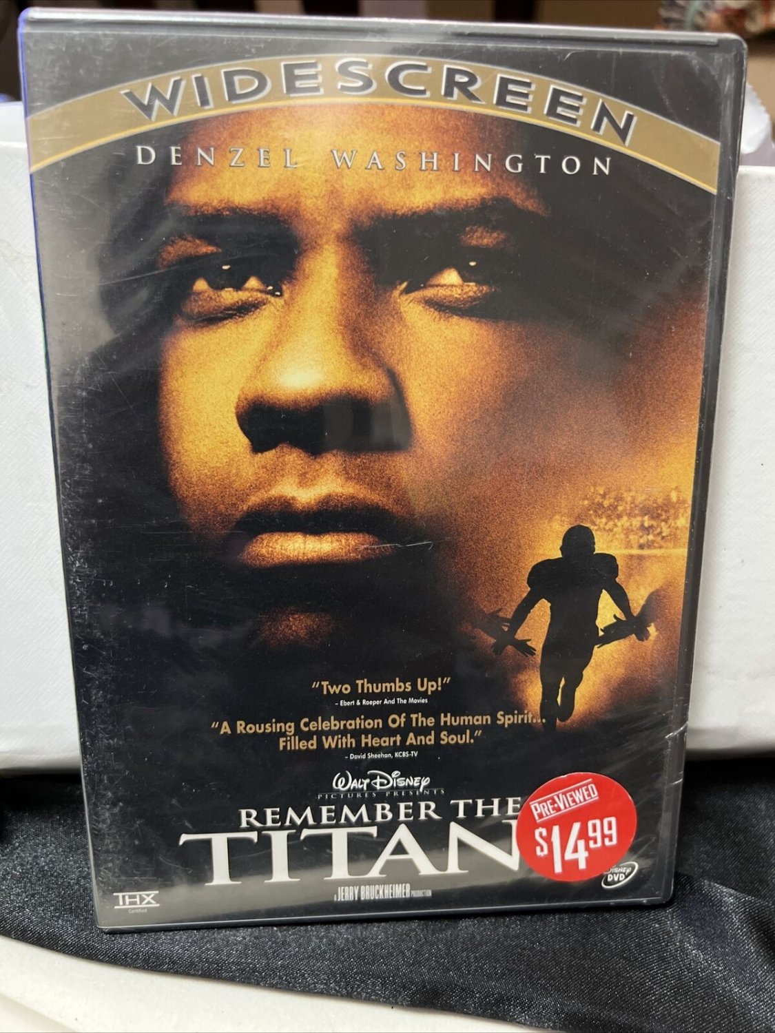 REMEMBER THE TITANS - Denzel Washington DVD NEW/SEALED