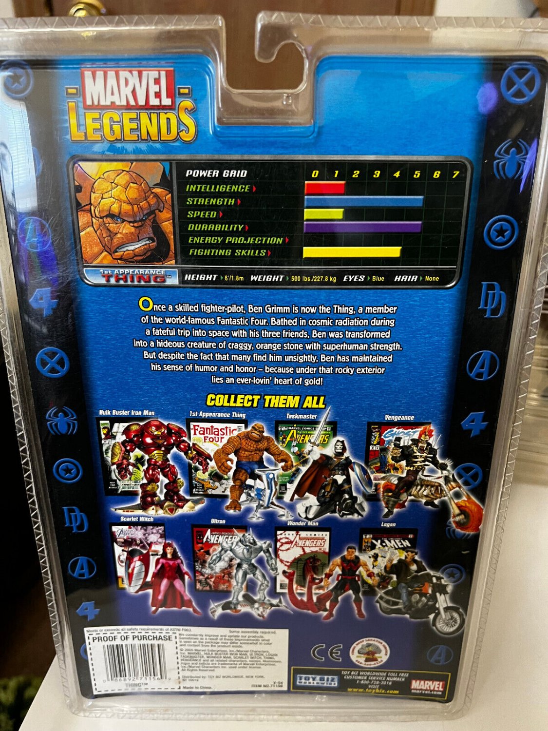 Marvel Legends First Appearance The Thing- Legendary Rider Series W ...