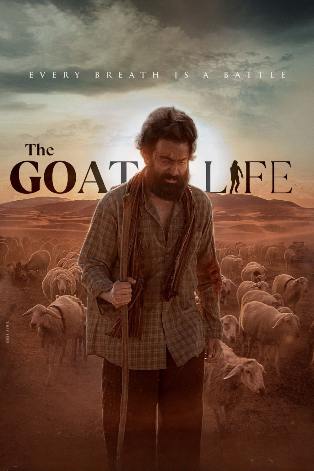 THE GOAT LIFE (2024) DVD MOVIE SHIPPING FREE