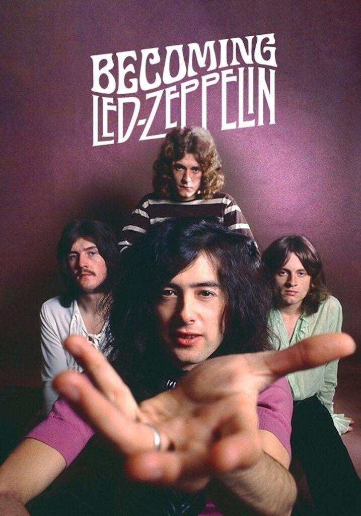 BECOMING LED ZEPPELIN (2025) (BLU RAY) MOVIE SHIPPING FREE