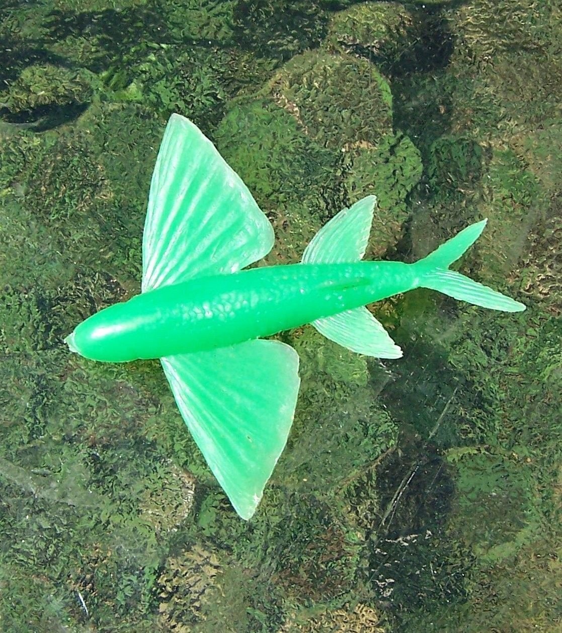 MPC Sea Creatures: Flying Fish in Regular Issue Green (Probable Recast)