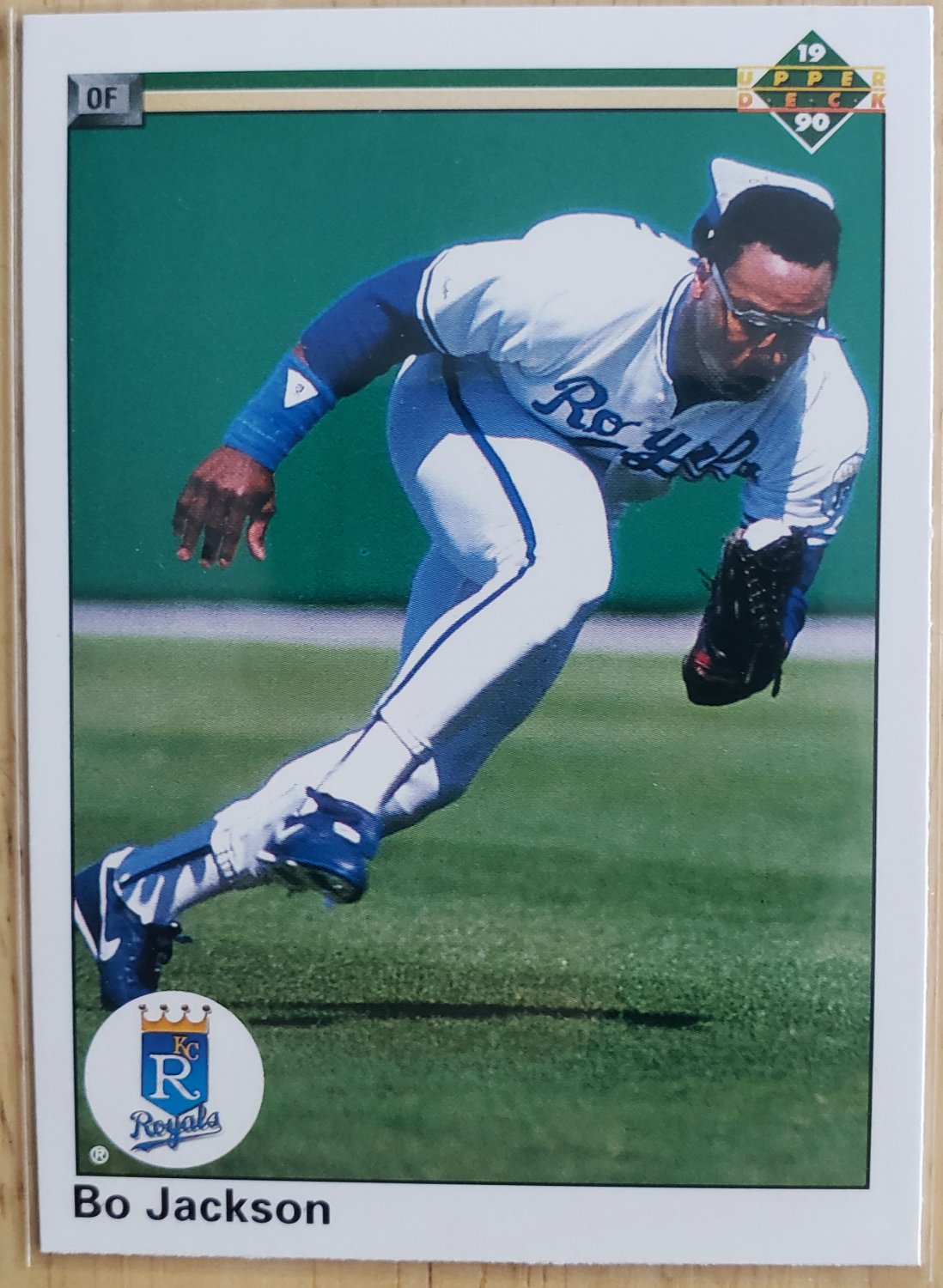 UPPER DECK 1990 BO JACKSON KANSAS CITY ROYALS #105