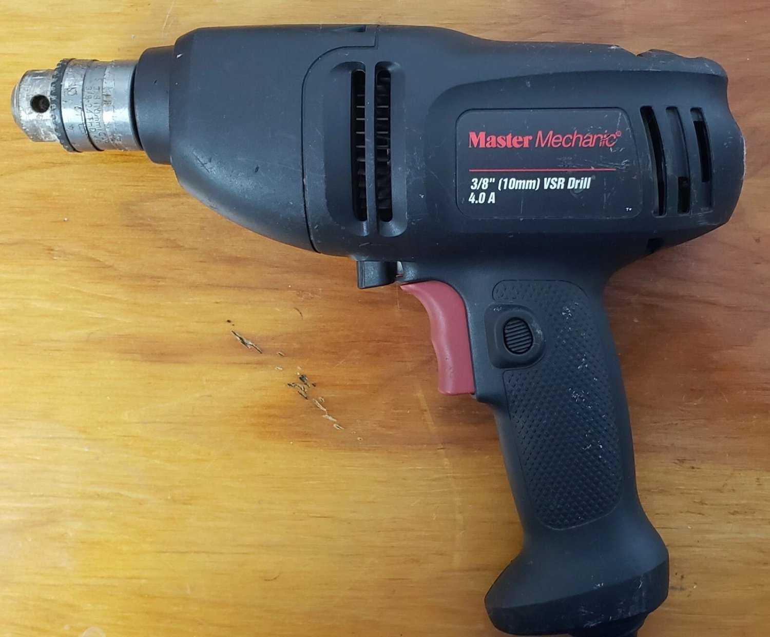 VINTAGE MASTER MECHANIC 3/8 10MM 4A VSR DRILL REVERSE/FORWARD